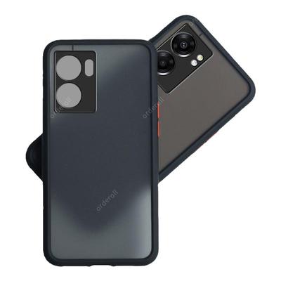 适用OPPORealmeV23手机壳透明磨砂硅胶真我V23全包oppov保护套realme防摔男女realmeV外壳RMX3571硬壳OPPO潮