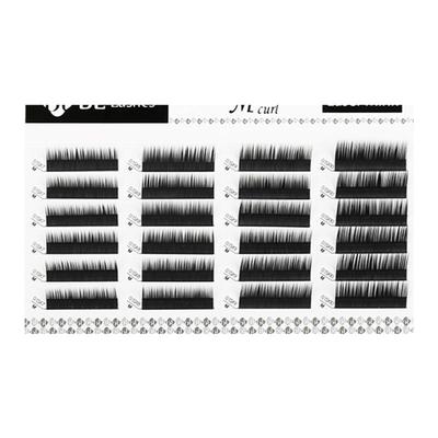 BLLASH凹槽圆毛单根混合嫁接睫毛