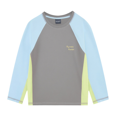 儿童运动长袖T恤吸湿速干