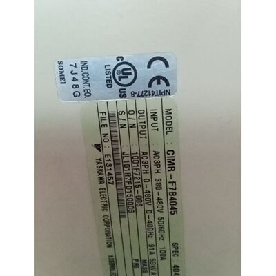 议价安川变频器F74045维修