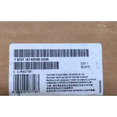 议价西门子6ES7141-6BH00-0AB0 西门子 PN6ES71416BH000AB0 现货