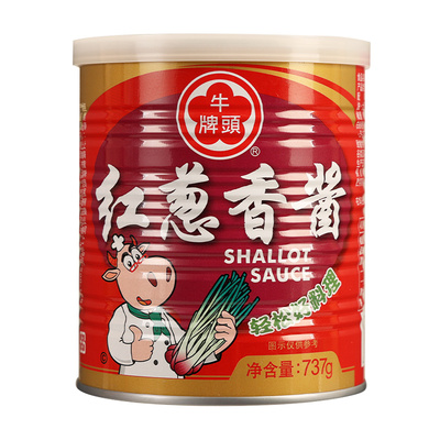 台湾737g肉燥凉拌牛头牌红葱香酱