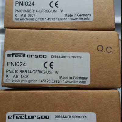 议价PNI024 带模拟量的压力感测器德国易福门IFM