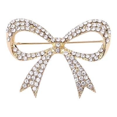 新款免缝防走光胸针扣珍珠