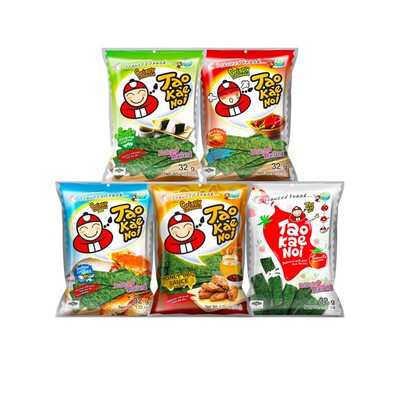 泰国小老板仔海苔片脆紫菜零食