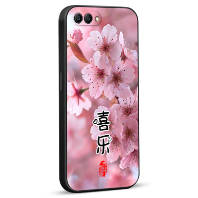 彧玺适用于荣耀v10网红新款honorv10耐脏手机壳bkl-al20简约文字bkl-al00好寓意bkl-tl10全包防摔5.99寸经典