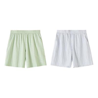 UPRO柚璞条纹居家短裤