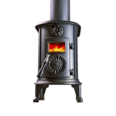 senmei铸铁真火燃木壁炉
