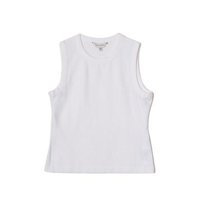 无袖设计简约针织背心