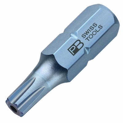 PBSWISSTOOLS带孔批头C6.400B