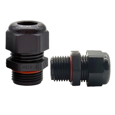 PG7-PG48尼龙电缆接头IP68防水格兰头Exe增安防爆密封固定填料函