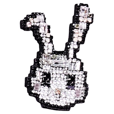 mithworld沵媞奇趣粉红兔胸针