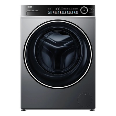 新款海尔洗衣机12公斤大容量家用滚筒全自动洗烘一体官方正品659H