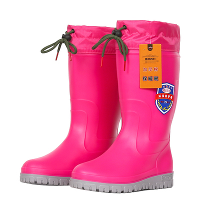 3515高筒冬季甜美防水保暖加绒