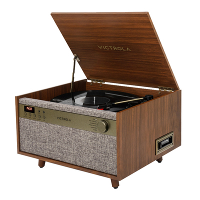Victrola维可托乐世纪Century黑胶唱片机6合一多功能音箱蓝牙音响