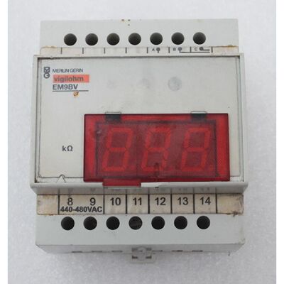 MERLIN GERIN VIGILOHM EM9BV ELECTRIC NETWORK INSULATION MONI