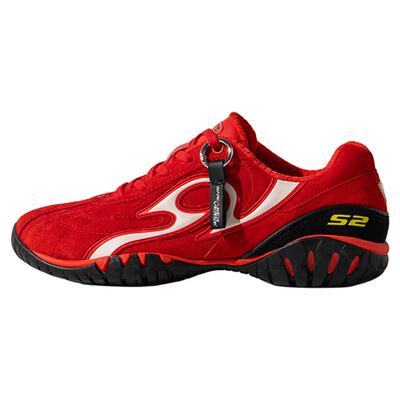 安踏SV Thorn 荆棘丨红色休闲赛车鞋女鞋潮流运动鞋122548818VS