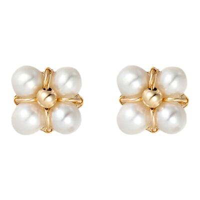 KREAM14K包金珍珠耳钉
