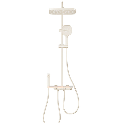 【佳琦直播同款】奶白钢琴键花洒