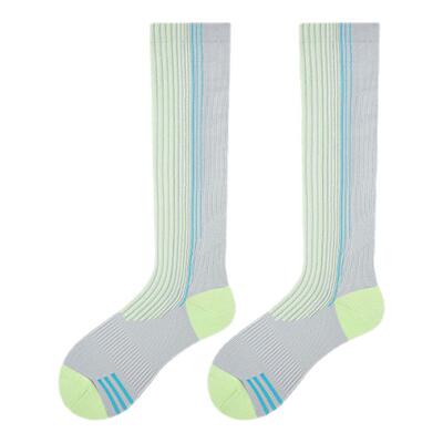 Renaissance运动压力小腿袜压缩健身跑步跳绳瑜伽普拉提羽毛球袜