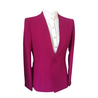 定制修身女主持人上镜艺考面试装