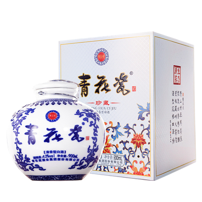 青花瓷酒42度清香型白酒900ml