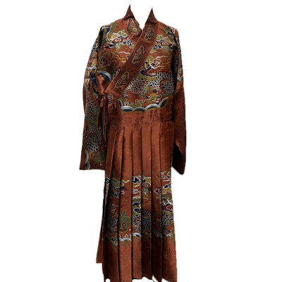 飞鱼服织金妆花斜塘衣庄春夏新款