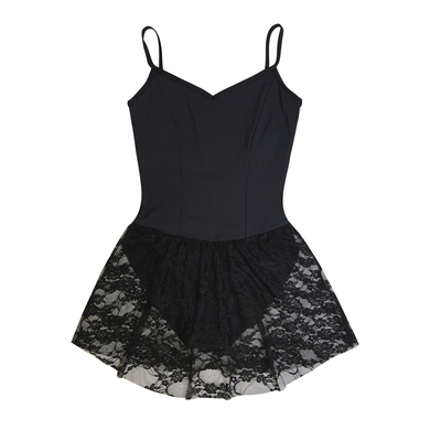 CAPEZIO芭蕾舞练功服带蕾丝纱裙