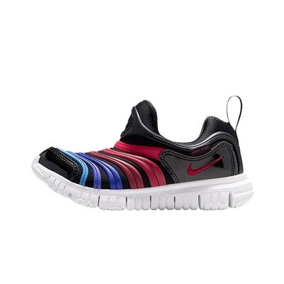 Nike耐克男女小童鞋DYNAMO FREE毛毛虫轻便柔软运动鞋343738-031