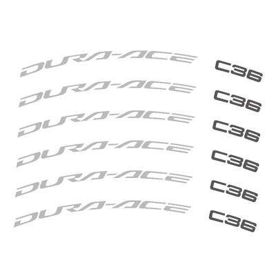 DA C36轮组贴纸R9270公路车单车碳刀圈改色贴纸反光防水dura ace