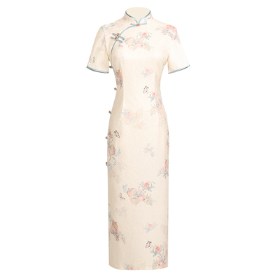 尘记夏季改良旗袍年轻可穿