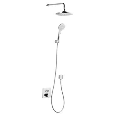 TOTO埋墙式恒温花洒套装铜铸阀体