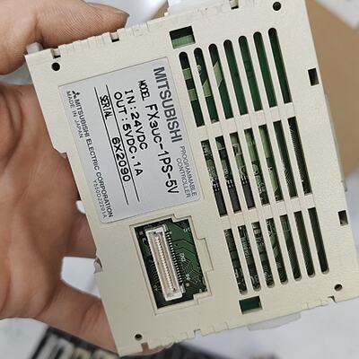 三菱PLC模块FX3UC-1PS-5V，输入24VDC，输出-议价