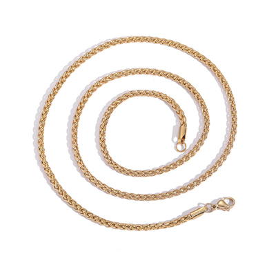 不锈钢百搭个性简约潮女细款链子