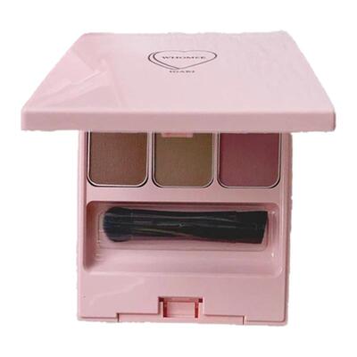 小猴子推荐日本whomee三色眉粉