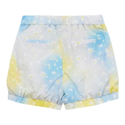 mecity kids童装夏女童休闲舒适渐变色牛仔短裤506555