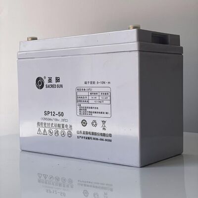 圣阳蓄电池SP125012V50AH机房UPS电源配套消防照明EPS直流屏