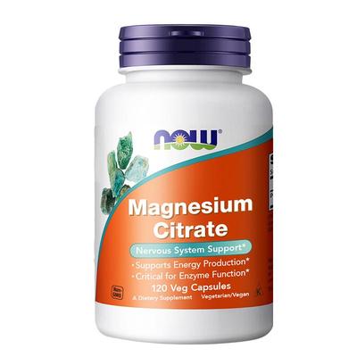 NOW诺奥柠檬酸镁补充剂成人