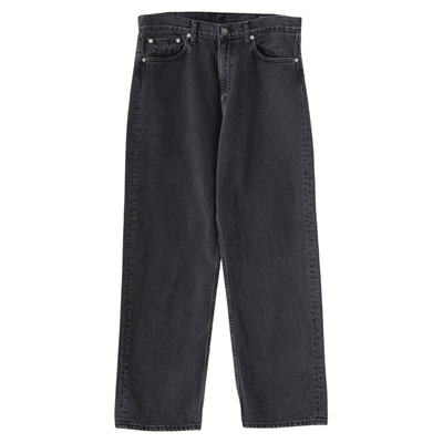 ORSLOW复古水洗黑色牛仔裤25AW