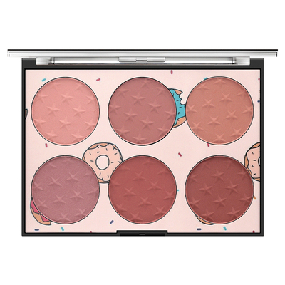 多色裸妆自然平价修容一体腮红