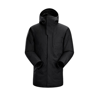 鸟同款130g金标P棉中长款派克服