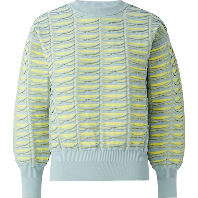 【季末折扣】CFCL 秋冬女挖剪针织圆领毛衣