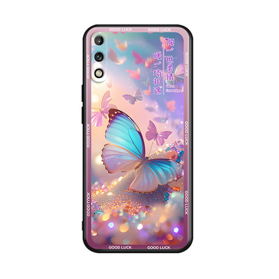 luckrider适用于华为畅享10E手机壳1Oe唯美huawei梦幻唱响10e好看med-al00软畅想10e硅胶6.3英寸文字medal00