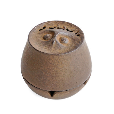 日本南部铁器猫头鹰进口铸铁香炉