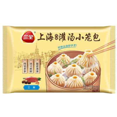 三全上海风味灌汤小笼包三鲜馄饨