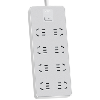 公牛家用插排青春款8位五孔