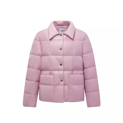 太平鸟女装2023冬季新款IMMI联名PU羽绒服A1ACD4373