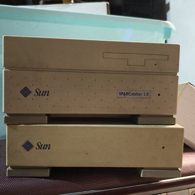 【请询价】美国Sun SPARC Station LX磁带机，裸
