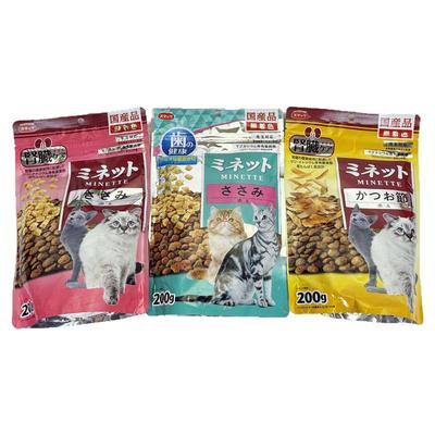香港代购 日本Smack斯马克猫粮 天然健康 保护肾脏洁齿去毛球200g