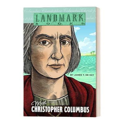 英文原版 Meet Christopher Columbus Landmark Books 见见克里斯托弗·哥伦布 里程碑系列 英文版 进口英语原版书籍